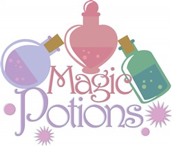 Magic Potions Vector Illustration | AnnTheGran.com