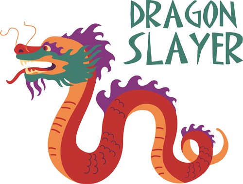 Dragon Slayer Vector Illustration | AnnTheGran