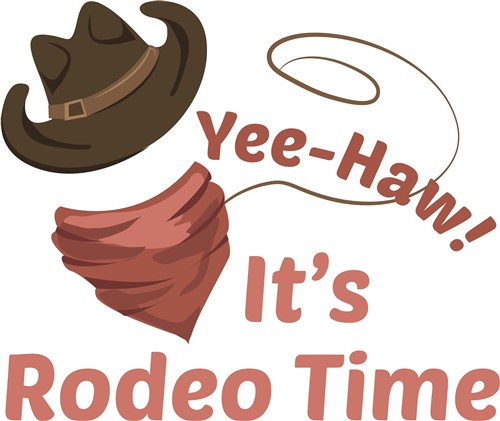 Rodeo Time Vector Illustration | AnnTheGran