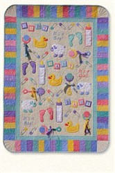 Everything Baby Embroidery Quilt Pattern | AnnTheGran.com
