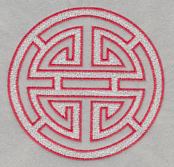 Chinese Longevity Symbol Embroidery Design | AnnTheGran.com