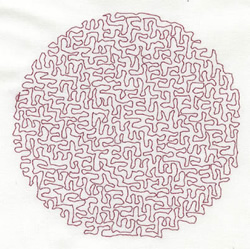 Medium Stipple Circle Embroidery Design | AnnTheGran.com