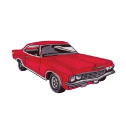 Impala Embroidery Design | AnnTheGran.com