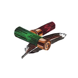 Shotgun Shells Embroidery Design | AnnTheGran.com