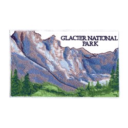 Glacier National Park Embroidery Design | AnnTheGran.com