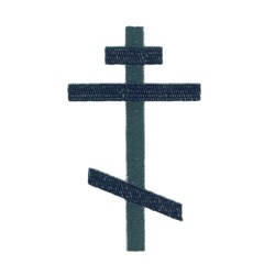 Orthodox Cross Embroidery Design | AnnTheGran.com
