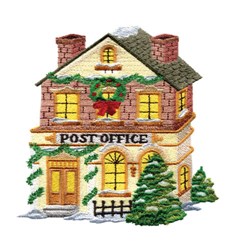 Post Office Embroidery Design | AnnTheGran.com