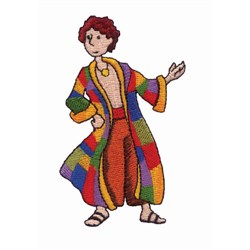 Joseph Embroidery Design | AnnTheGran.com