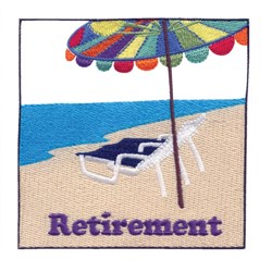 Retirement Embroidery Design | AnnTheGran.com