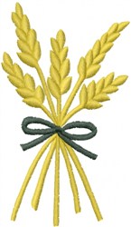 Wheat Sheaf Embroidery Design | AnnTheGran.com