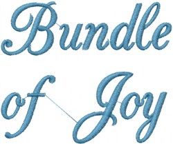 Bundle of Joy Embroidery Design | AnnTheGran.com