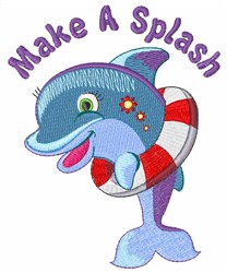 Make A Splash Embroidery Design | AnnTheGran.com