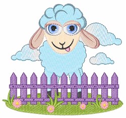Ewe Fense Embroidery Design | AnnTheGran.com