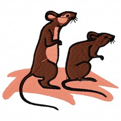 Rats Embroidery Design | AnnTheGran.com