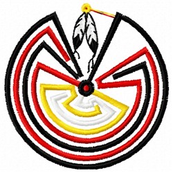Navajo Maze Embroidery Design | AnnTheGran.com