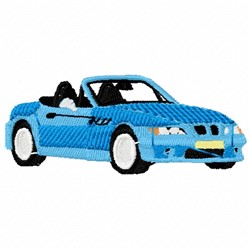 Sports Car Embroidery Design | AnnTheGran.com