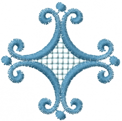 Square Swirl Embroidery Design | AnnTheGran.com