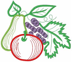 Fruits Applique Embroidery Design | AnnTheGran.com