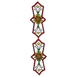 Floral Centerpiece Embroidery Design | AnnTheGran.com