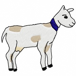 Baby Calf Embroidery Design | AnnTheGran.com