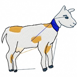 Baby Calf Embroidery Design | AnnTheGran.com