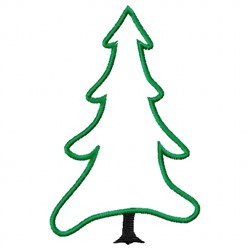 Evergreen Tree Embroidery Design | AnnTheGran.com