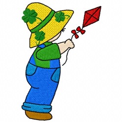 March Boy Embroidery Design | AnnTheGran.com