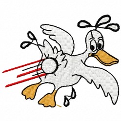 Birdie Embroidery Design | AnnTheGran.com