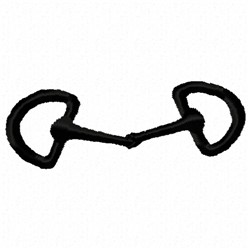 Snaffle Bit Embroidery Design | AnnTheGran.com