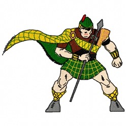 Highlander Embroidery Design | AnnTheGran.com