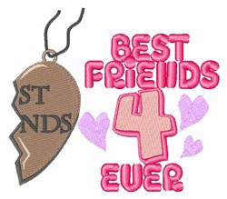 4 Ever Pendant Embroidery Design | AnnTheGran.com