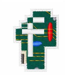 Circuit Board Font f Embroidery Design | AnnTheGran.com
