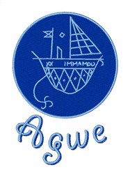 Agwe Veve Embroidery Design | AnnTheGran.com