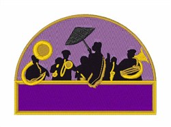 Jazz Band Embroidery Design | AnnTheGran.com
