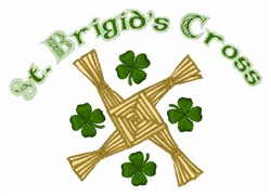 St. Brigids Cross Embroidery Design | AnnTheGran.com