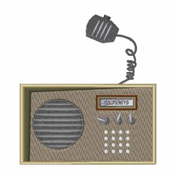 Ham Radio Embroidery Design | AnnTheGran.com