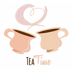Tea Time Embroidery Design | AnnTheGran.com