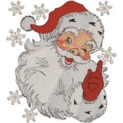 Santa Clause Embroidery Design | AnnTheGran.com