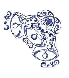 Corner Bells Embroidery Design | AnnTheGran.com