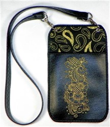 ITH Vinyl Cell Phone Pockets Embroidery Design | AnnTheGran.com