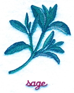 Sage Embroidery Design | AnnTheGran.com