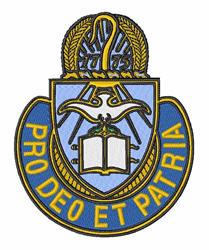 US Army Chaplain Insignia Embroidery Design | AnnTheGran.com