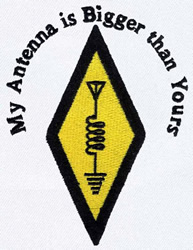 Ham Radio Symbol Embroidery Design | AnnTheGran.com