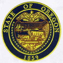 Oregon State Seal Embroidery Design | AnnTheGran.com