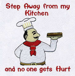 French Chef Embroidery Design | AnnTheGran.com