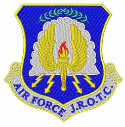 Air Force JROTC Embroidery Design | AnnTheGran.com