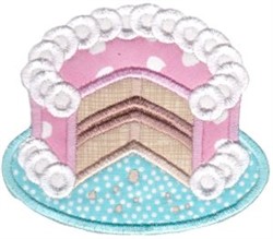 Cake Baking Applique Embroidery Design | AnnTheGran.com