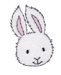 Little Bunny Face Embroidery Design | AnnTheGran.com