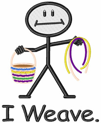 I Weave Embroidery Design | AnnTheGran.com