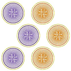 Radial Fill Markers Embroidery Design | AnnTheGran.com